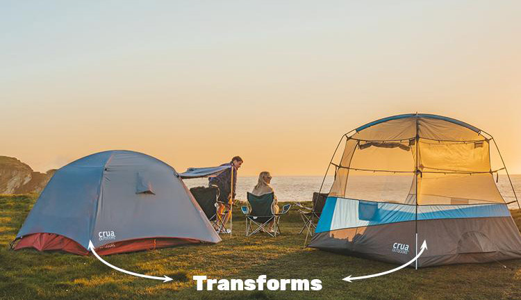 Extendable tent aptly named the XTENT is the latest launch from Crua ...